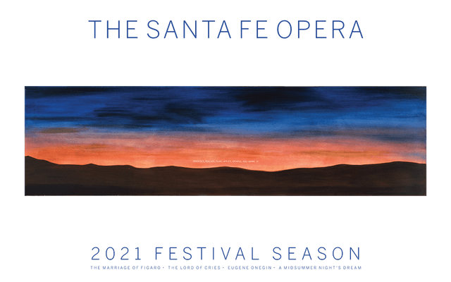 The Santa Fe Opera Unveils 2021 Season Poster | Santa Fe Opera